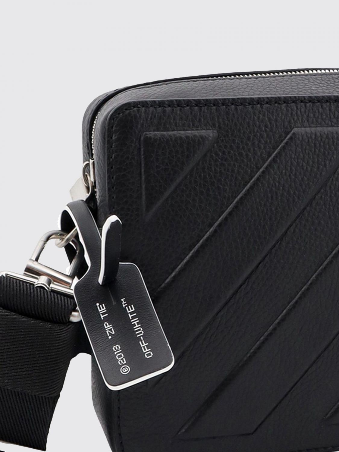 OFF-WHITE: Shoulder bag men - Black | Off-White shoulder bag ...