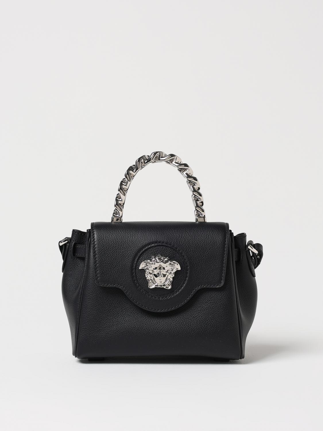 VERSACE: Handbag woman - Black | Versace handbag DBFI0401A04285 online ...