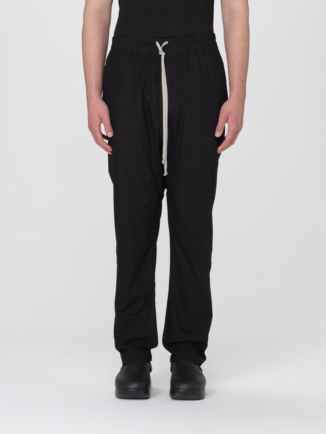 RICK OWENS: Pants men - Black | Rick Owens pants RU01D3380P online at ...