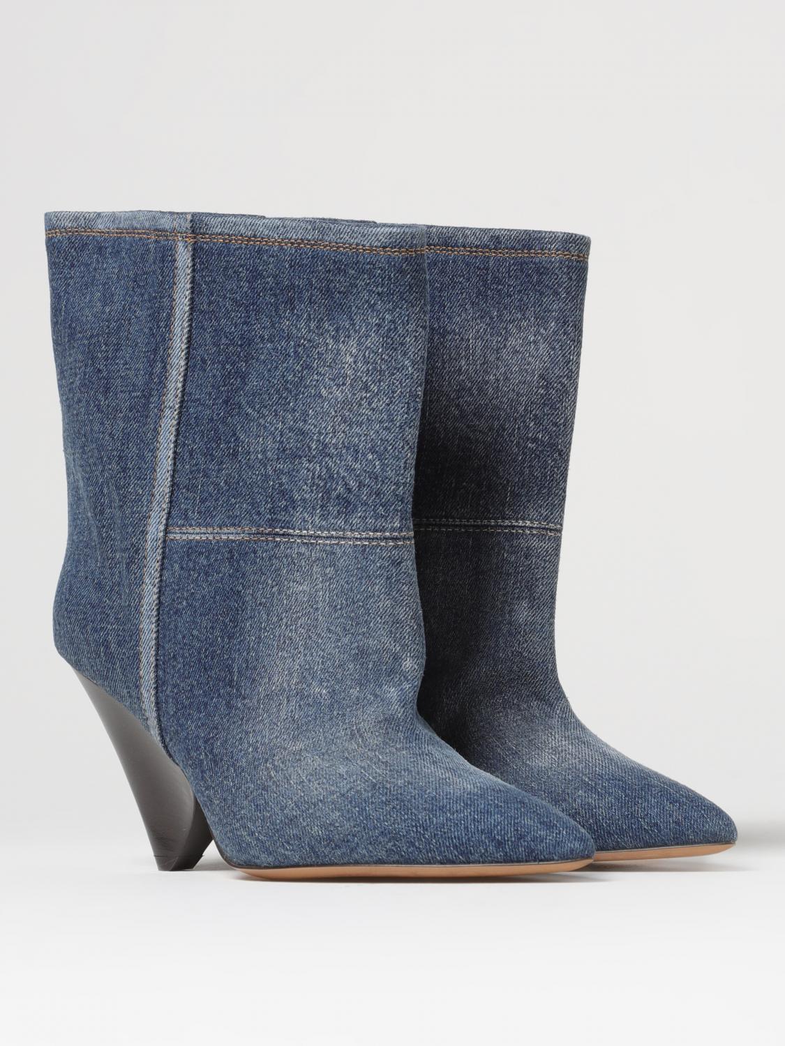 Isabel Marant Boots woman - Blue | HBO0066FCA4A10S | GIGLIO.COM