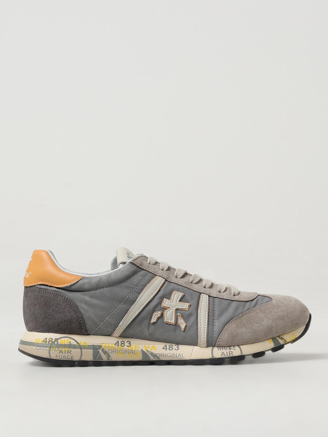 PREMIATA: Sneakers men - Grey | Premiata sneakers LUCY online at GIGLIO.COM
