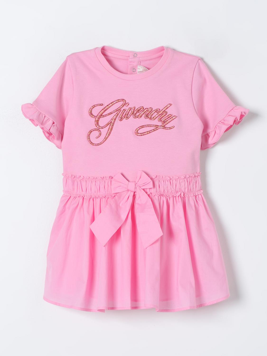 GIVENCHY: Romper kids - Pink | Givenchy romper H30194 online at GIGLIO.COM
