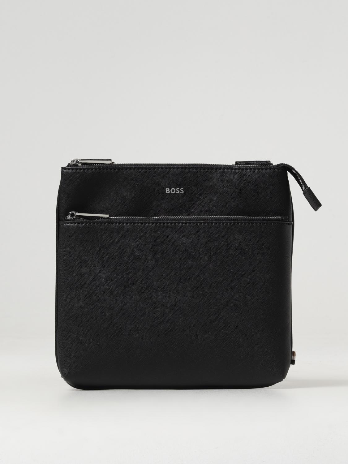 BOSS: Bags men - Black | Boss shoulder bag 50483567 online at GIGLIO.COM