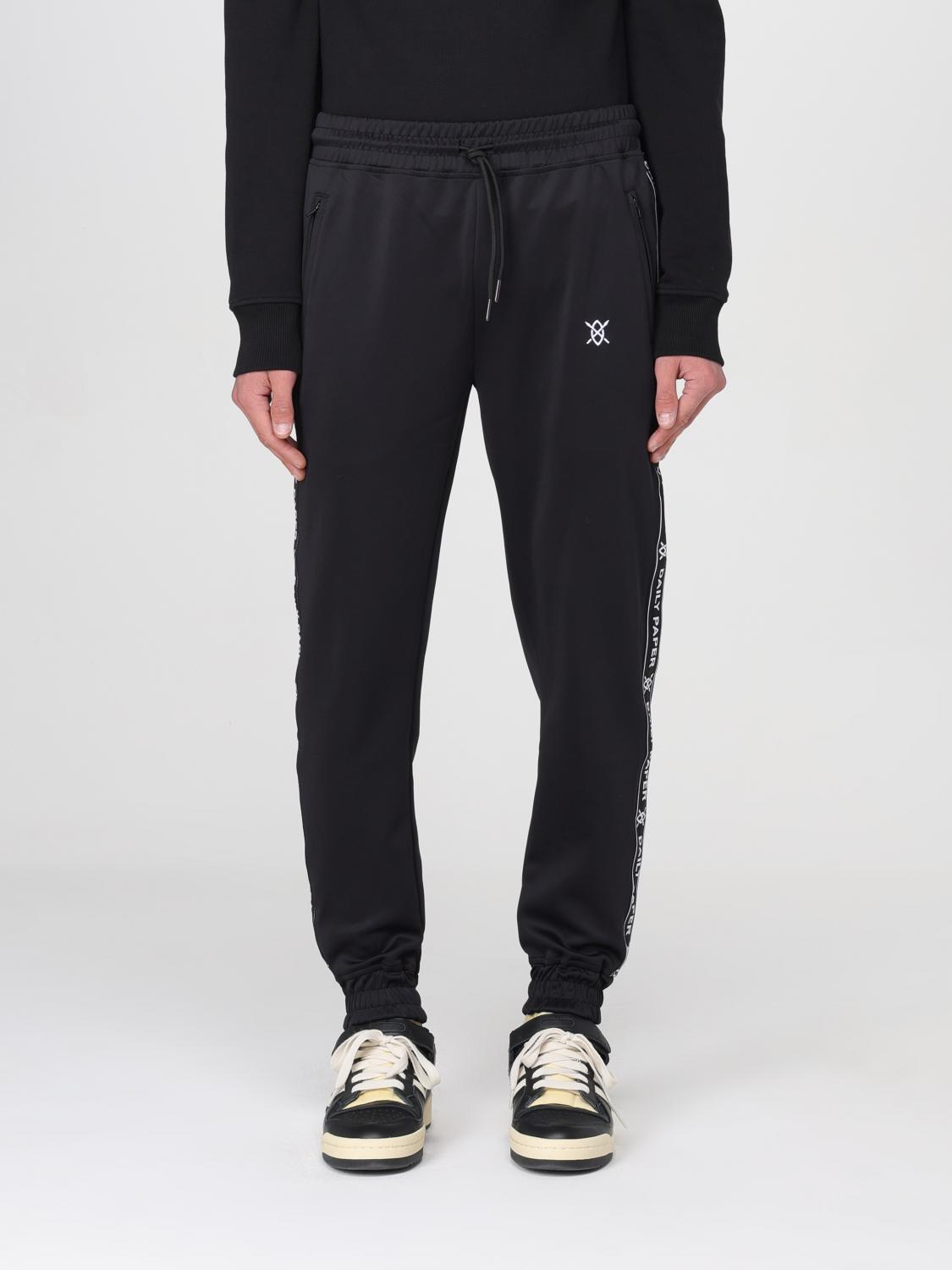 DAILY PAPER: Pants men - Black | Daily Paper pants 2112024 online at ...
