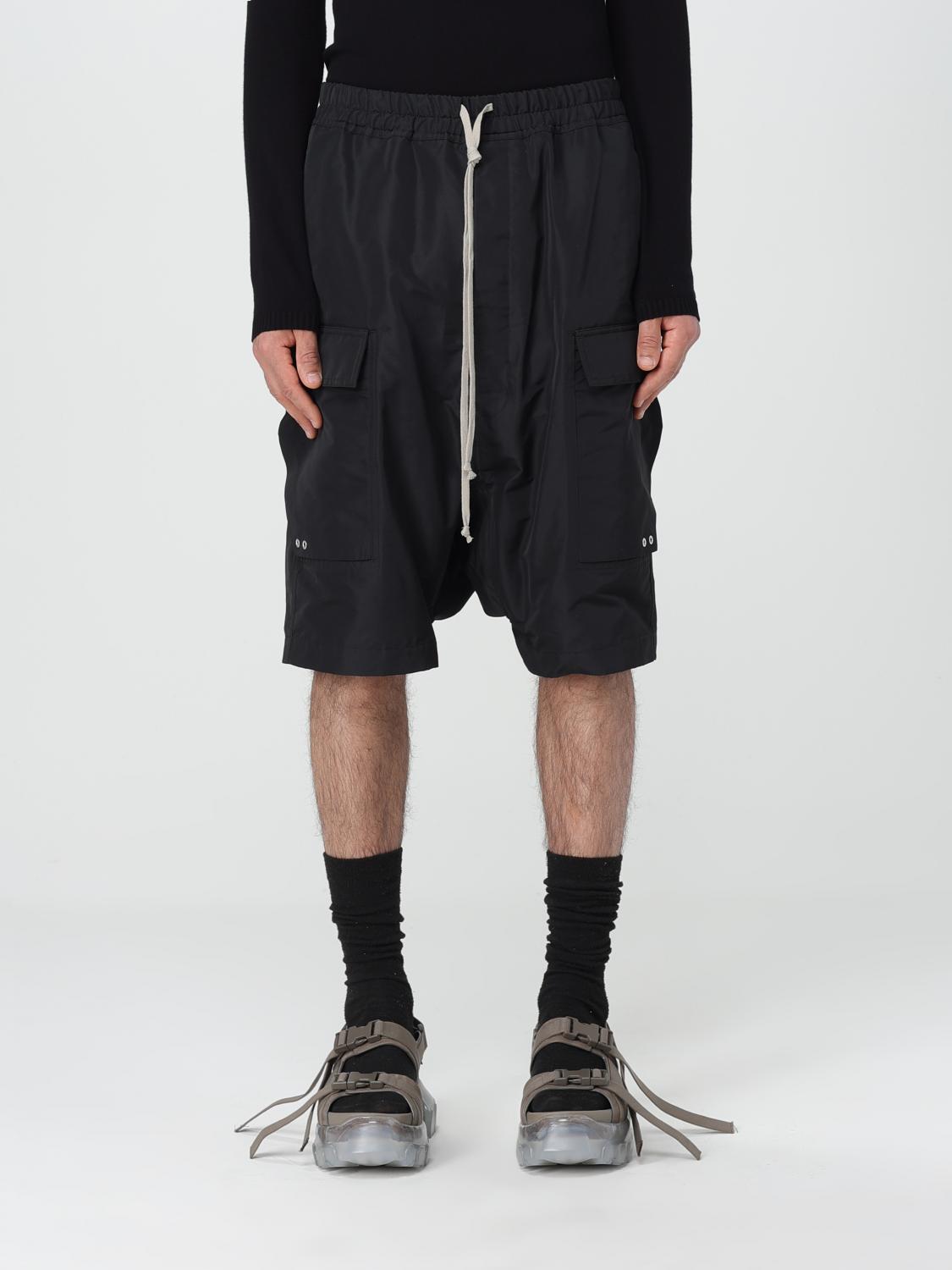 RICK OWENS: Short men - Black | Rick Owens short RU01D3389FK online at ...