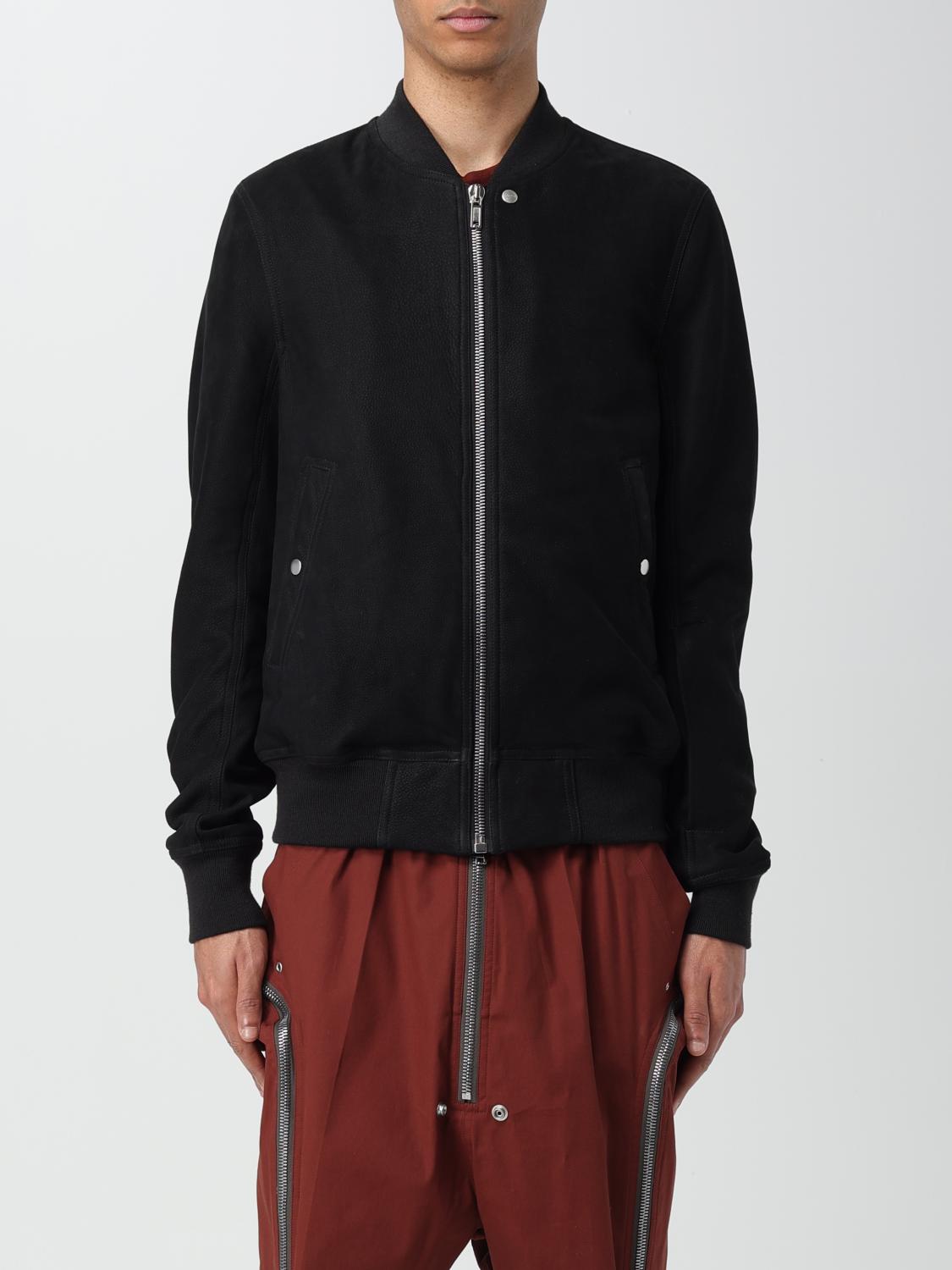 Rick Owens Jacket men - Black | RU01D3782LCK | GIGLIO.COM
