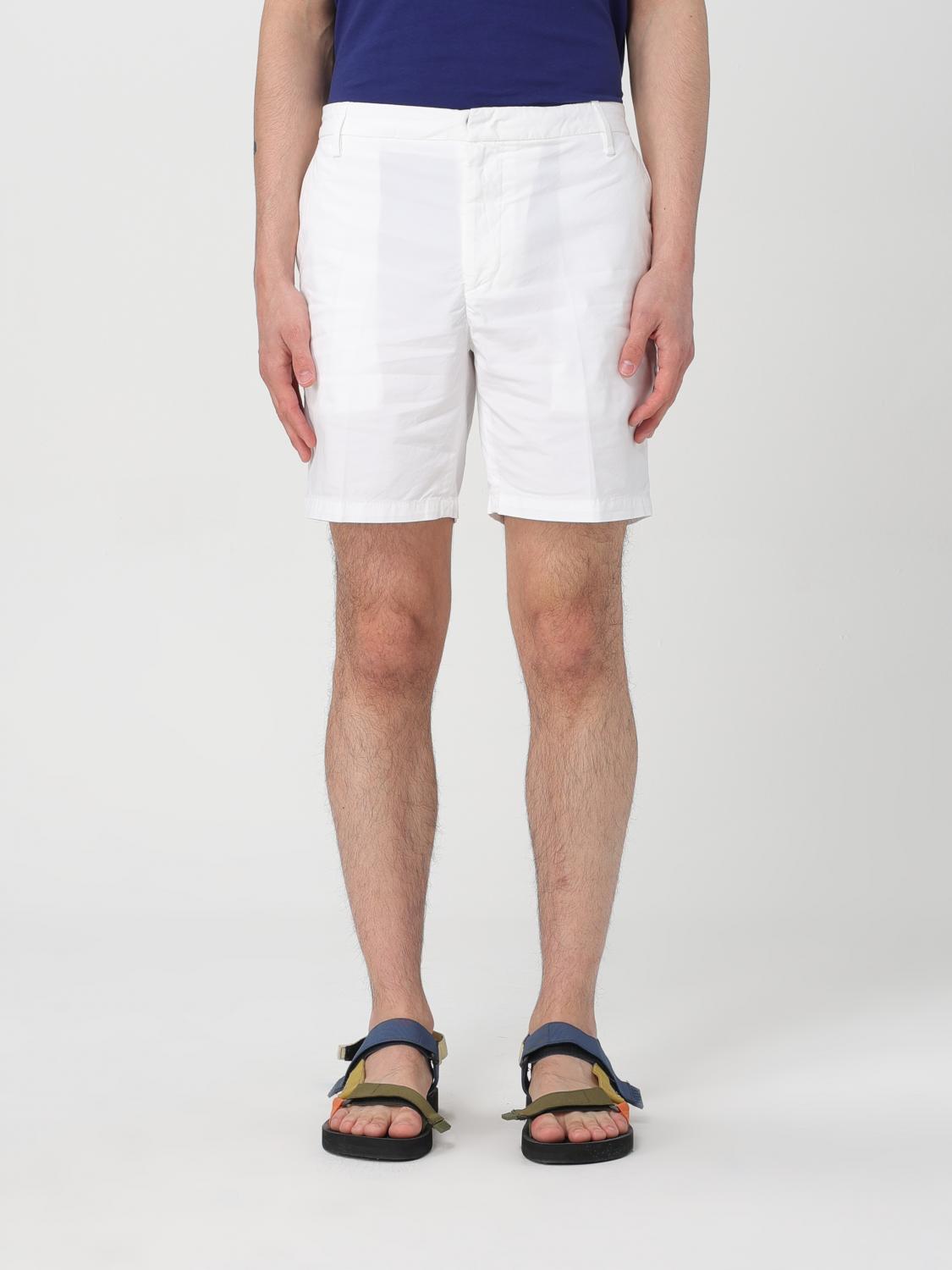 DONDUP: Short men - White | Dondup short UP471GSE046UPTD online at ...