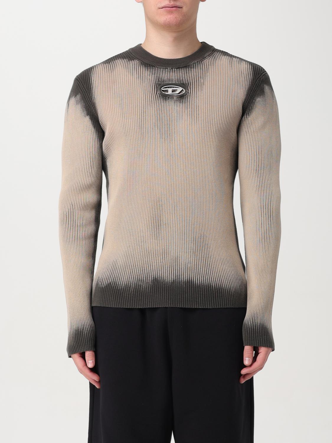 DIESEL: Sweater men - Beige | Diesel sweater A12455900A online at ...