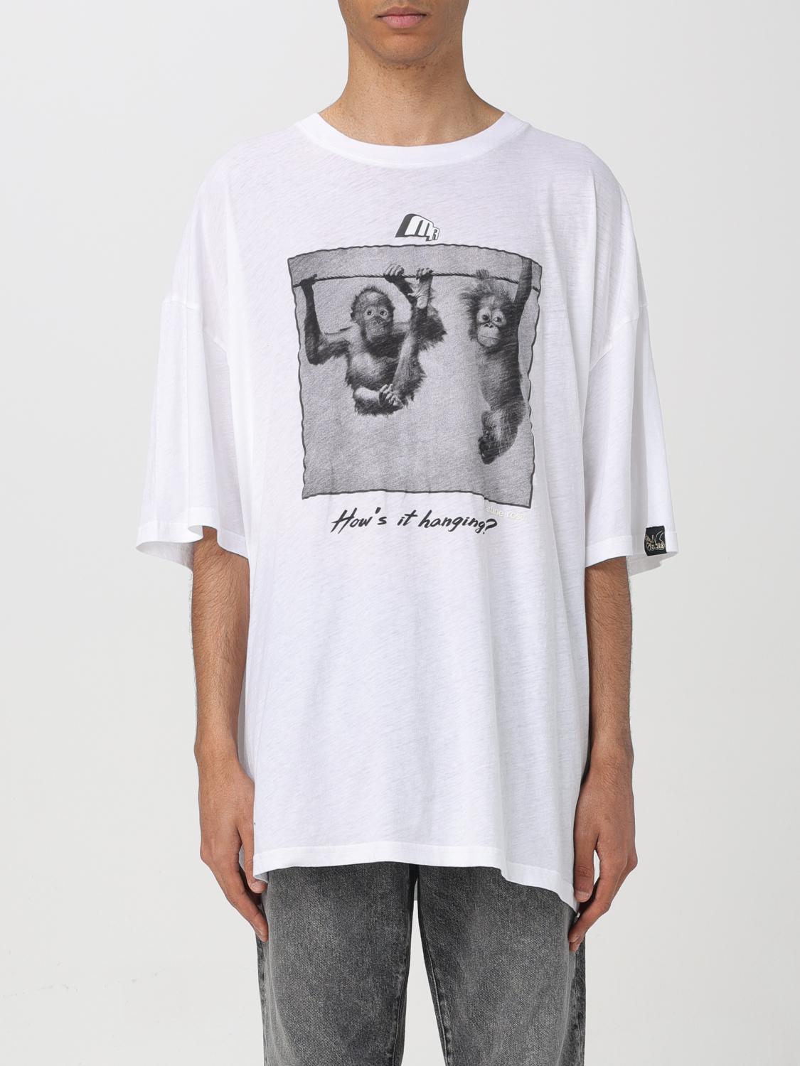 MARTINE ROSE: T-shirt men - White | Martine Rose t-shirt MRSS24621B ...