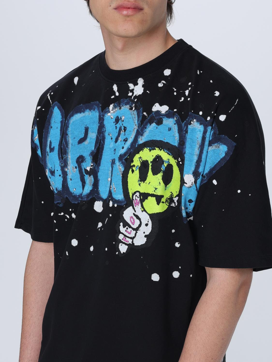 BARROW: T-shirt men - Black | Barrow t-shirt S4BWUATH066 online at ...