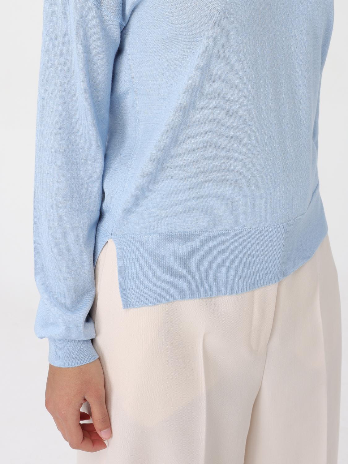 Snobby Sheep Sweater woman - Blue | CLEO | GIGLIO.COM