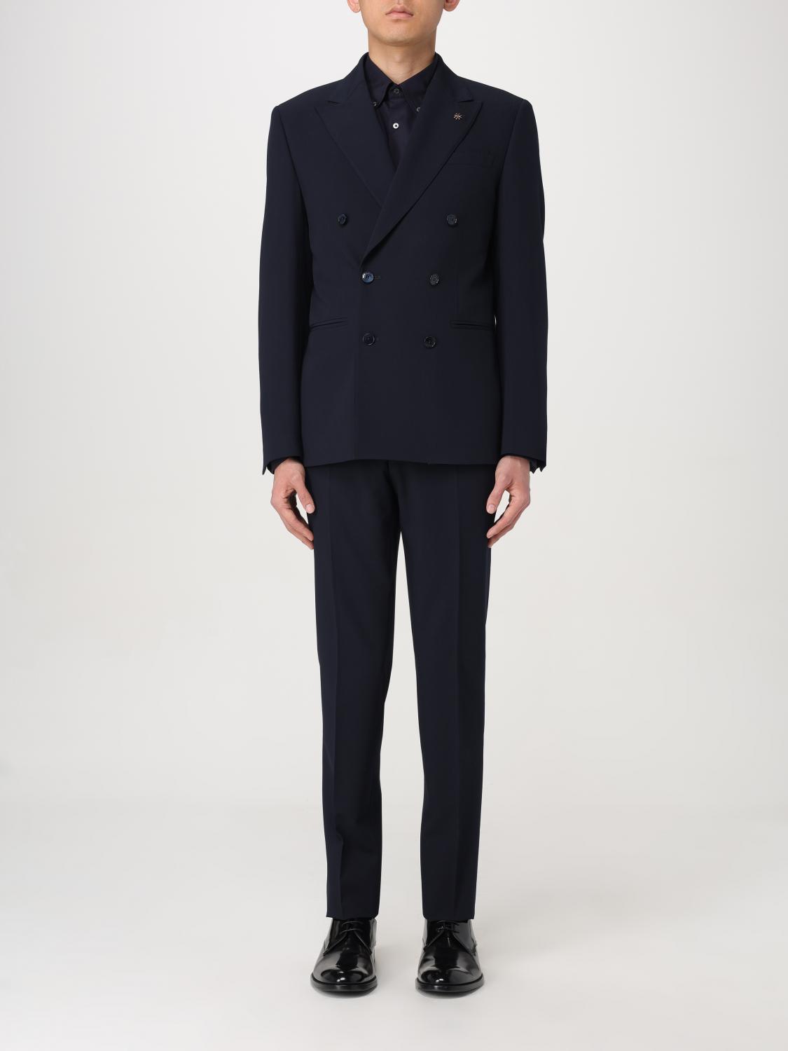 MANUEL RITZ: Suit men - Blue | Manuel Ritz suit 3630A3378243131 online ...