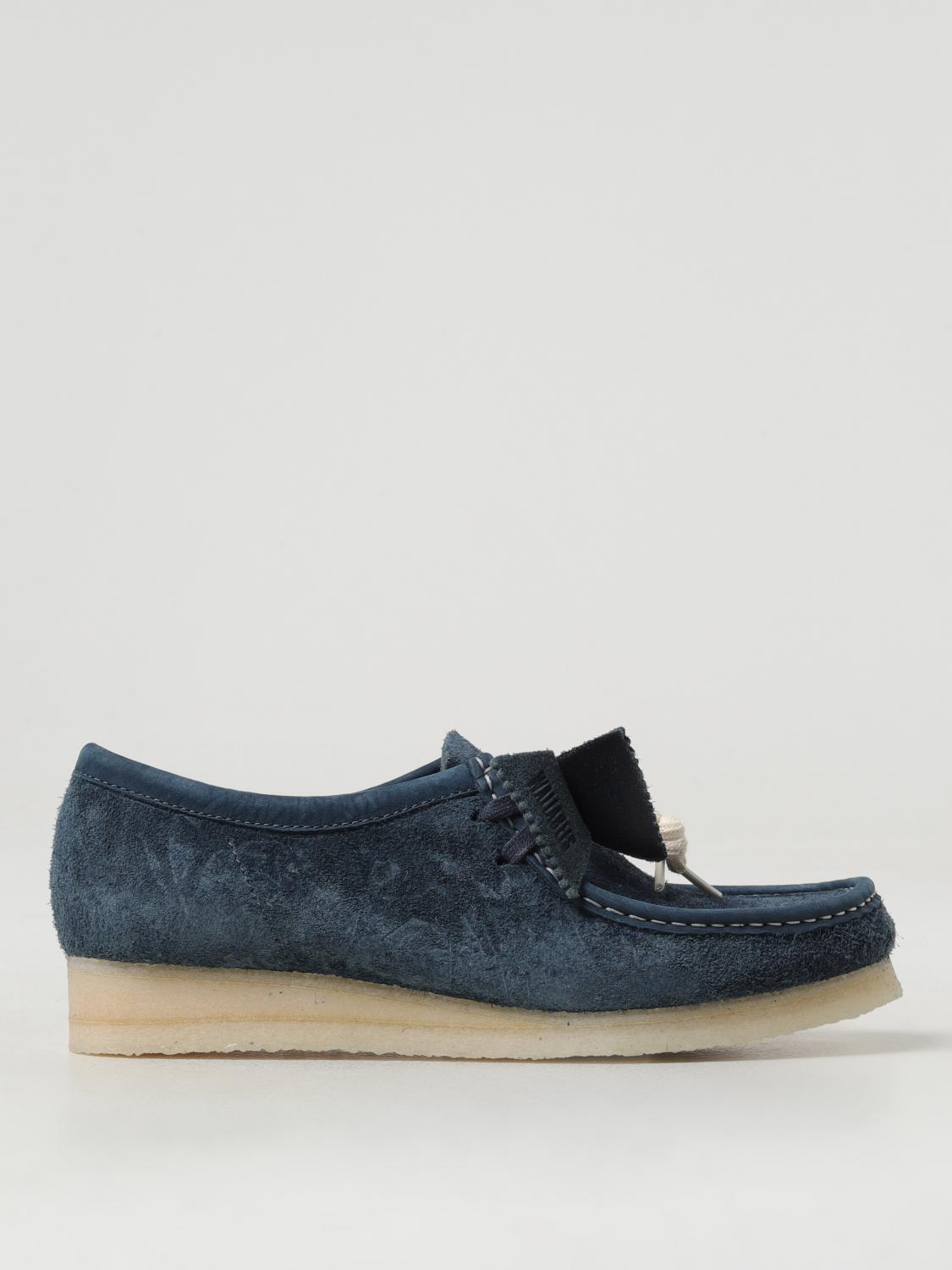 CLARKS ORIGINALS: Shoes men - Blue | Clarks Originals chukka boots ...