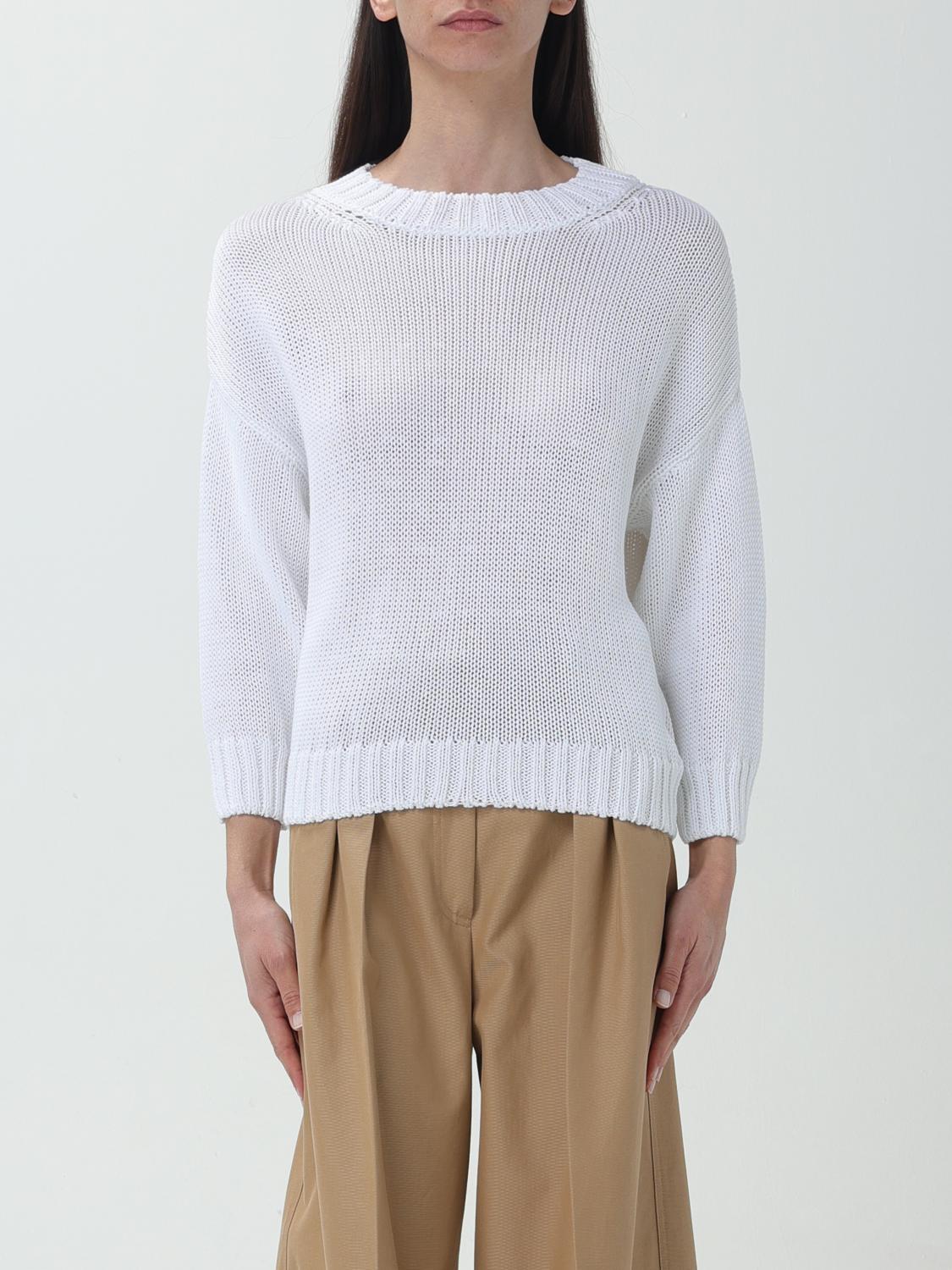 ZANONE: Sweater woman - White | Zanone sweater 853038ZA435 online at ...