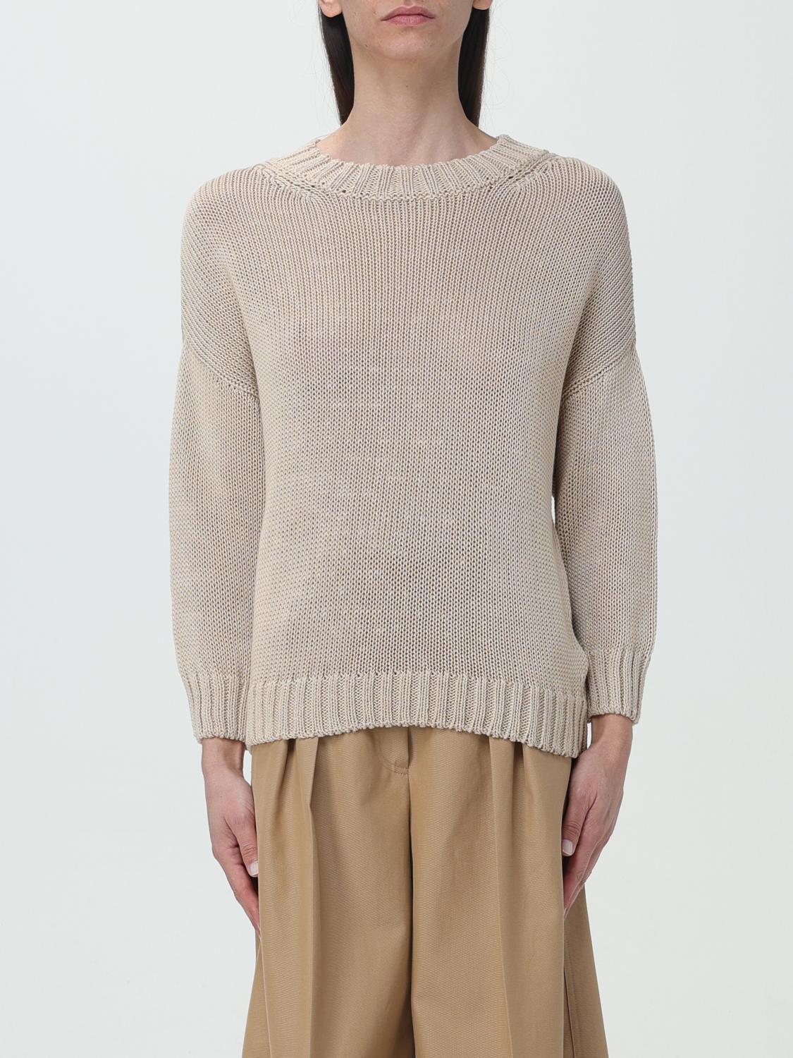 ZANONE: Sweater woman - Beige | Zanone sweater 853038ZA435 online at ...