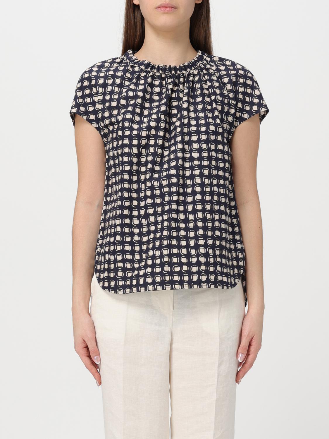 'S MAX MARA: Top woman - Blue | 'S Max Mara top 2419111153600 online at ...