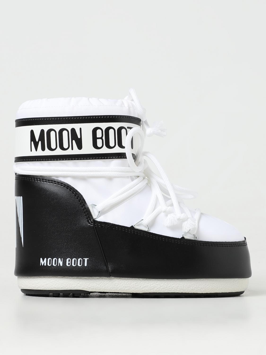 MOON BOOT: Shoes men - White | Moon Boot boots 14093400 online at ...
