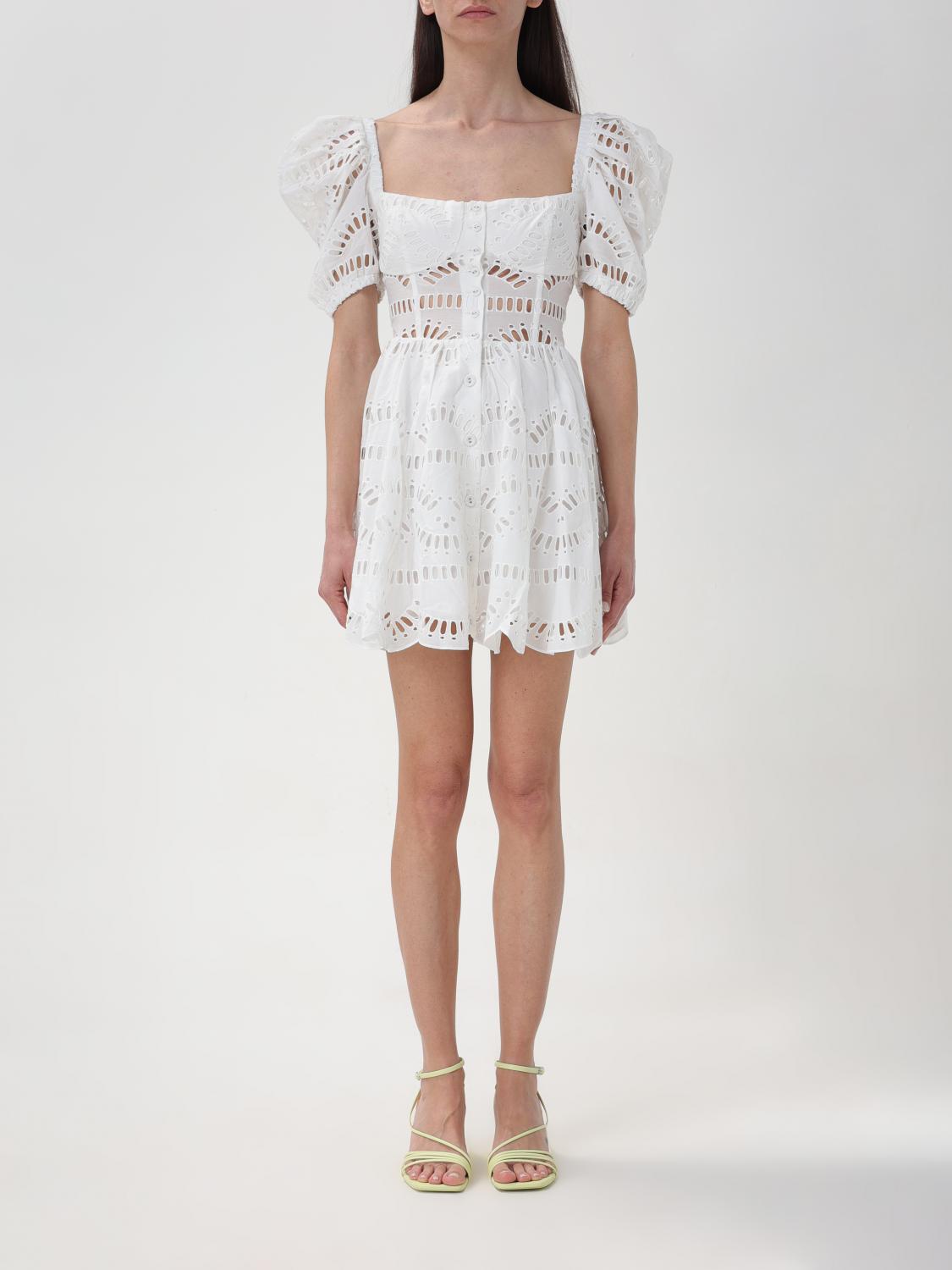CHARO RUIZ: Dress woman Ibiza - White | Charo Ruiz dress 243613 online ...