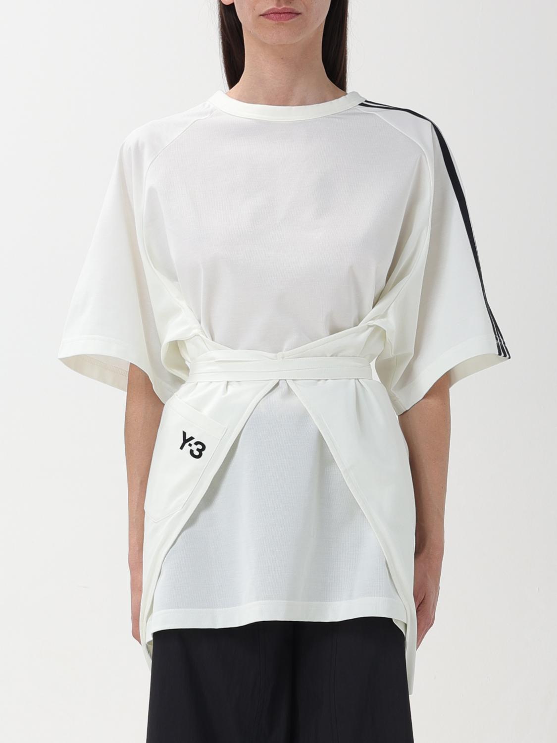 Y-3: Shirt woman - White | Y-3 shirt IQ1792 online at GIGLIO.COM