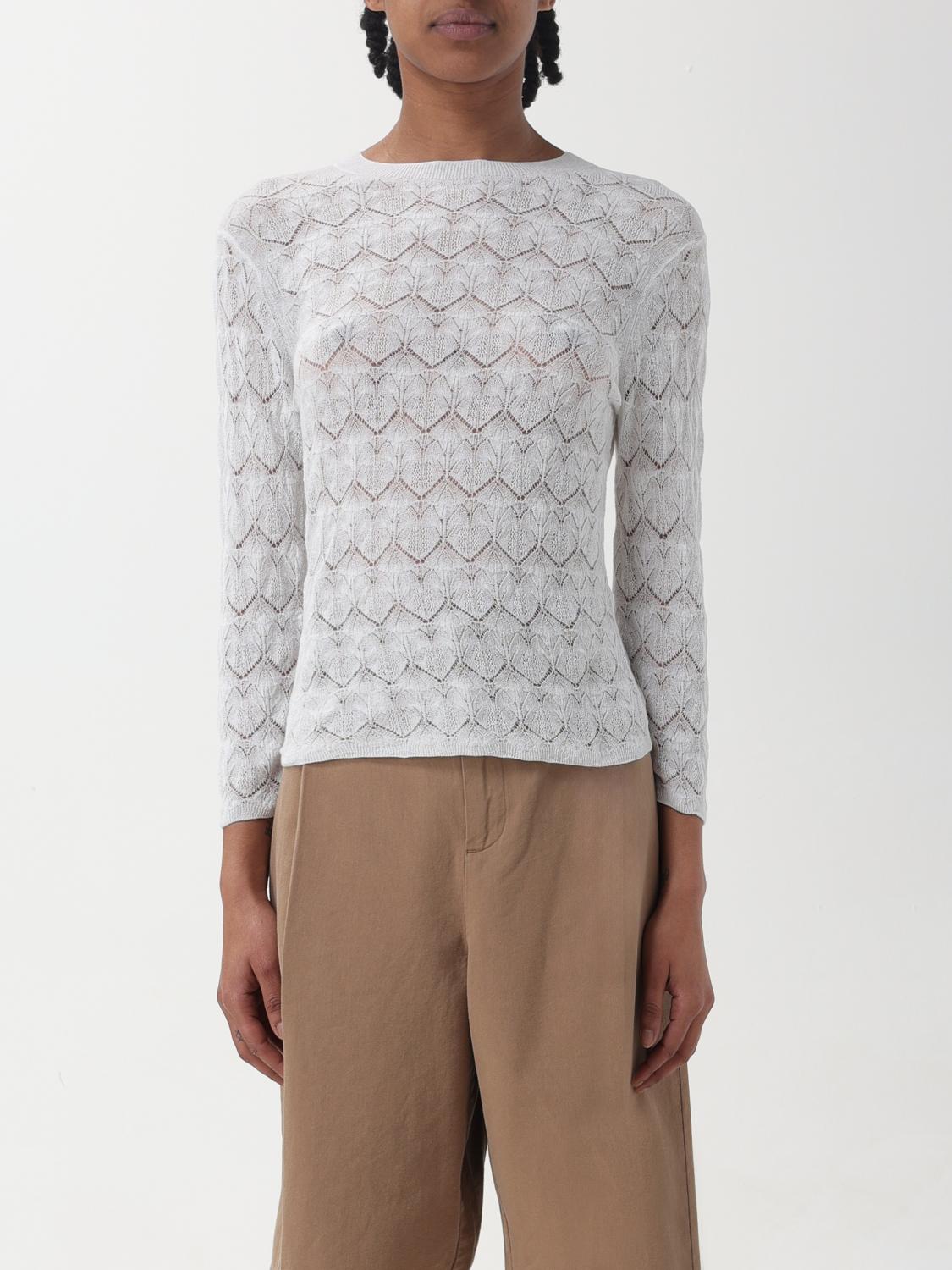 VINCE: Sweater woman - White | Vince sweater V033279575 online at ...