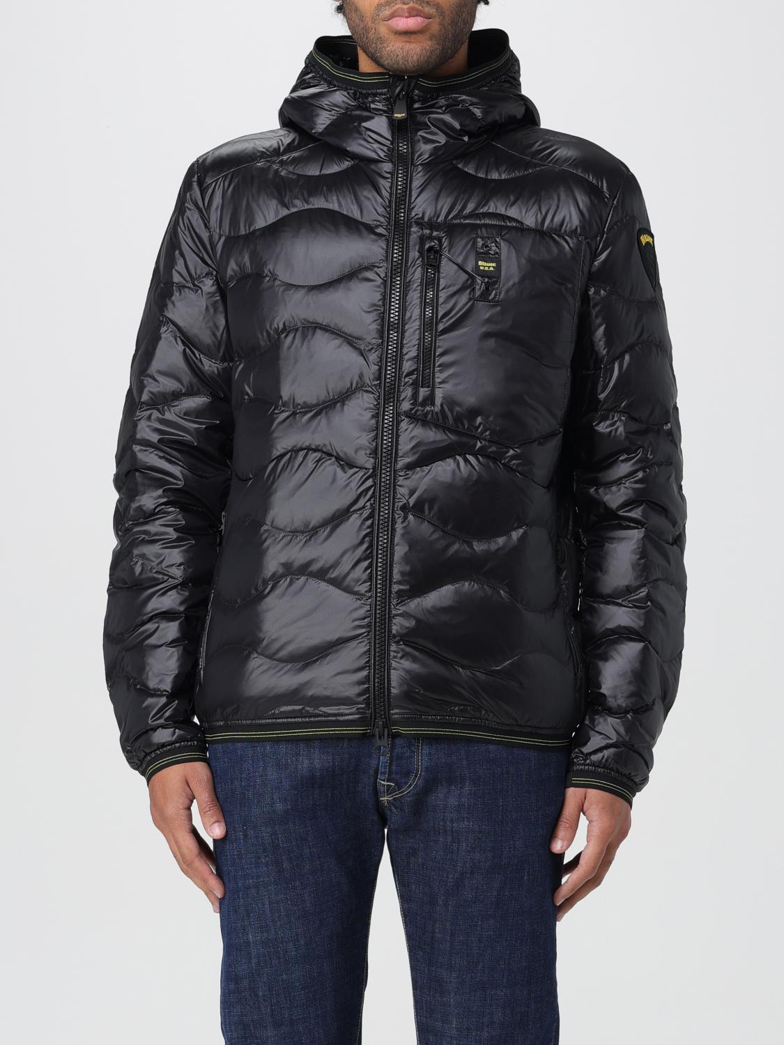 BLAUER: Jacket men - Black | Blauer jacket 24SBLUC03069006719 online at ...