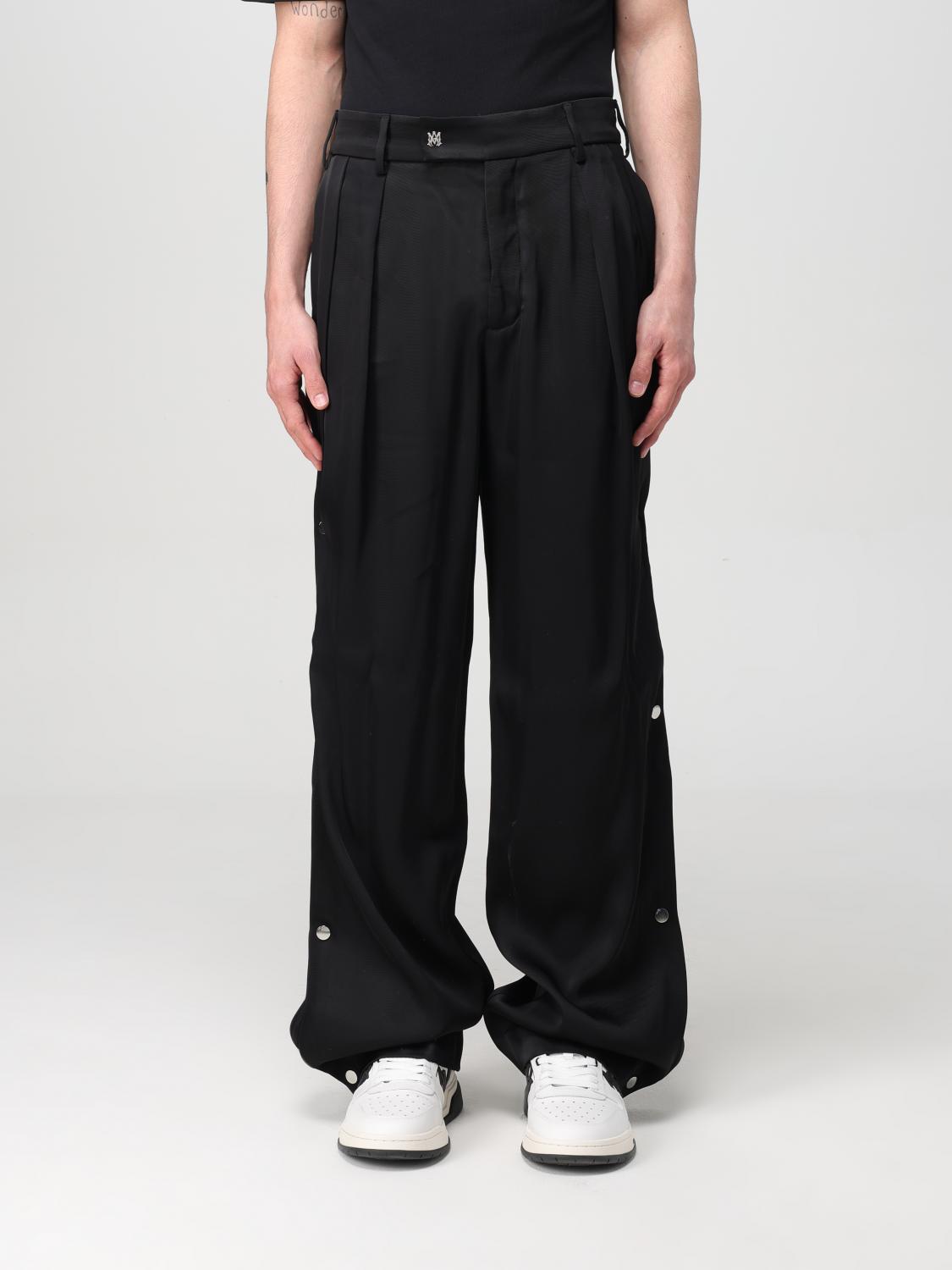 AMIRI: Pants men - Black | Amiri pants AW23MAW015 online at GIGLIO.COM