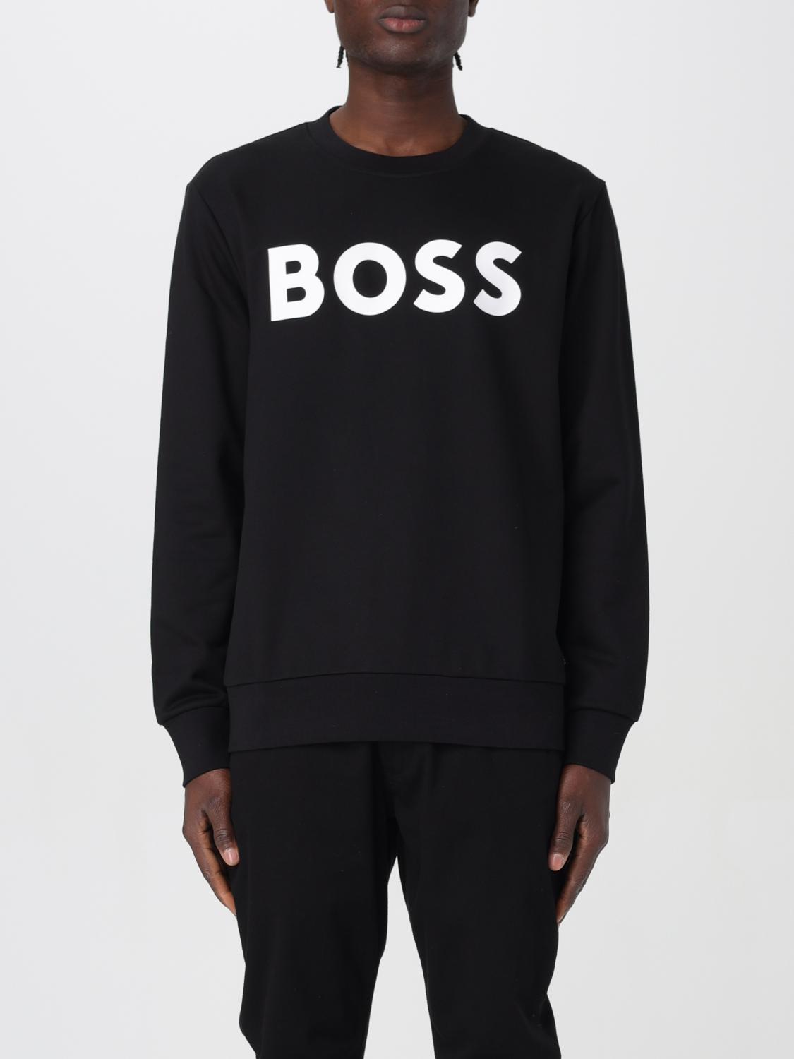 BOSS: Sweatshirt men - Black | Boss sweatshirt 50496642 online at ...