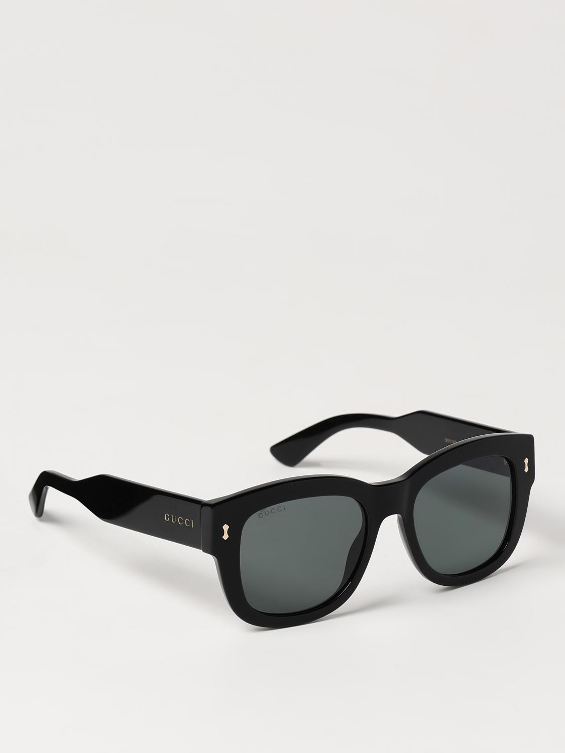 GUCCI: Sunglasses men - Smoke Grey | Gucci sunglasses GG1110S online at ...