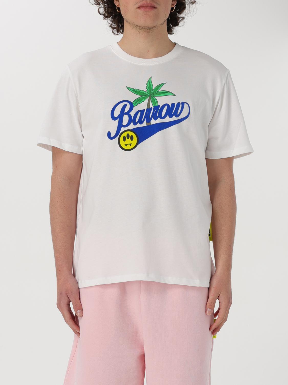 BARROW: T-shirt men - Beige | Barrow t-shirt S4BWUATH036 online at ...