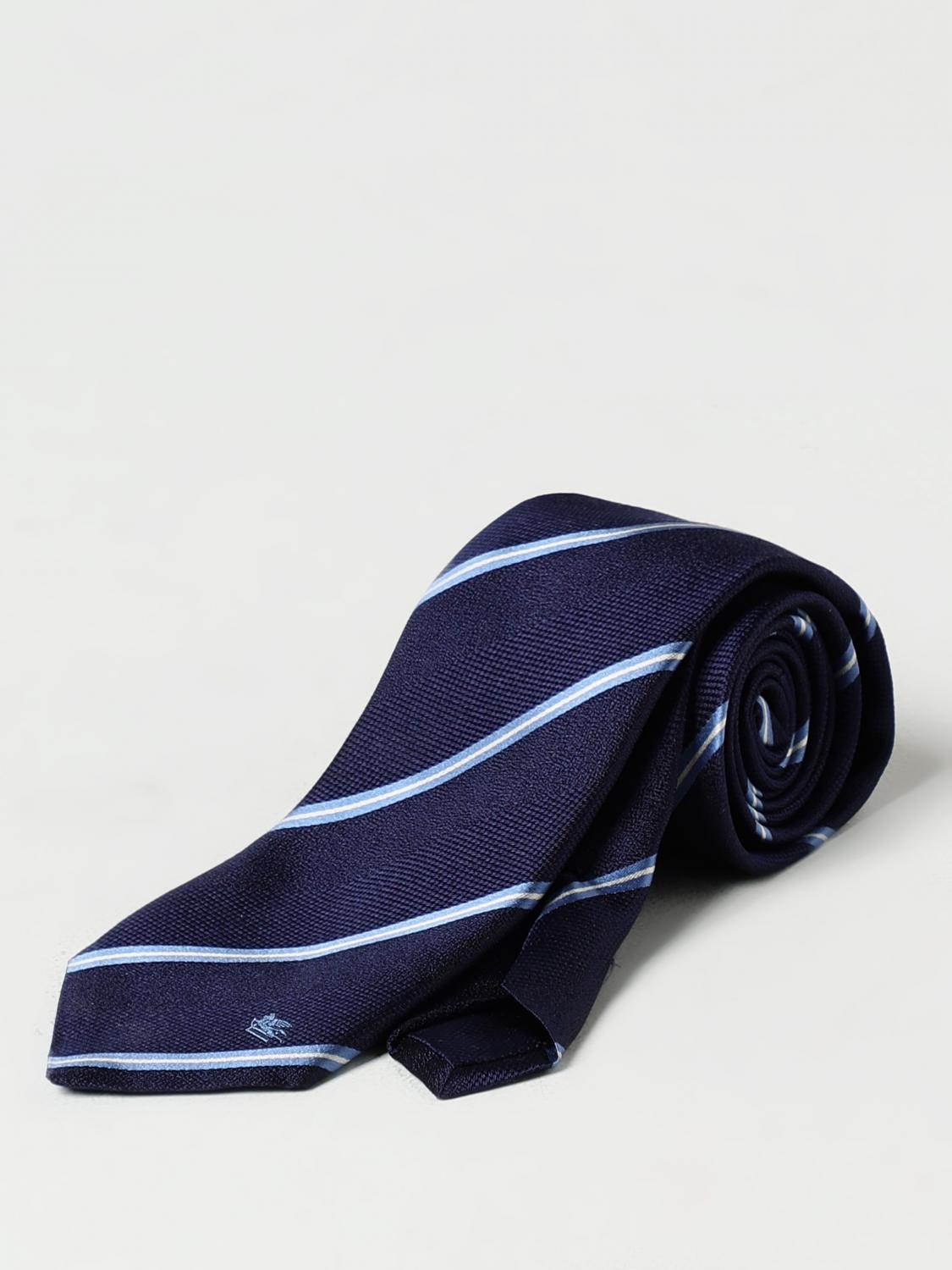 ETRO: Tie men - Navy | Etro tie MASA0003AS154 online at GIGLIO.COM