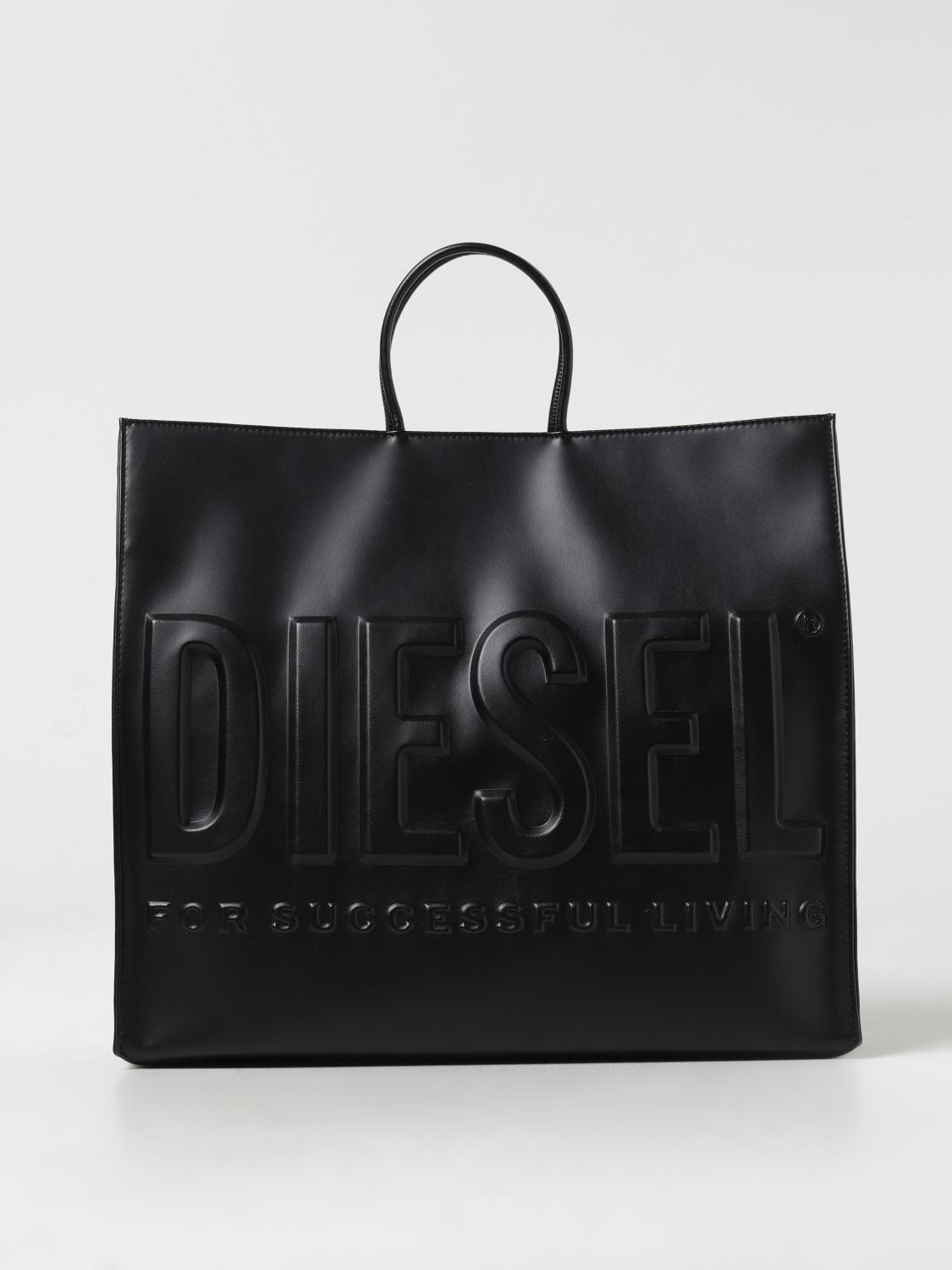 DIESEL: Bags men - Black | Diesel bag X09931P5184 online at GIGLIO.COM