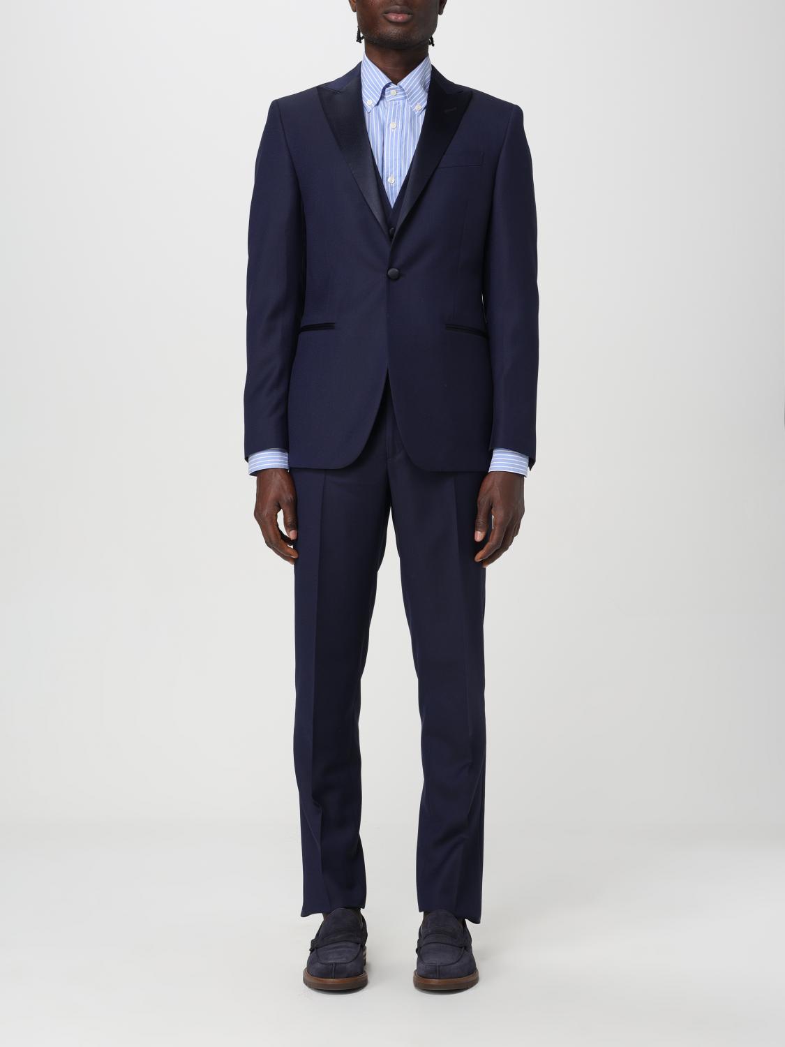 CORNELIANI: Suit men - Blue | Corneliani suit 938T209398236 online at ...