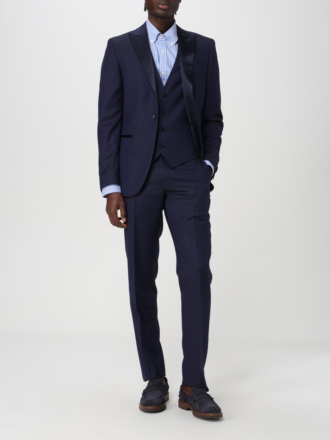 CORNELIANI: Suit men - Blue | Corneliani suit 938T209398236 online at ...