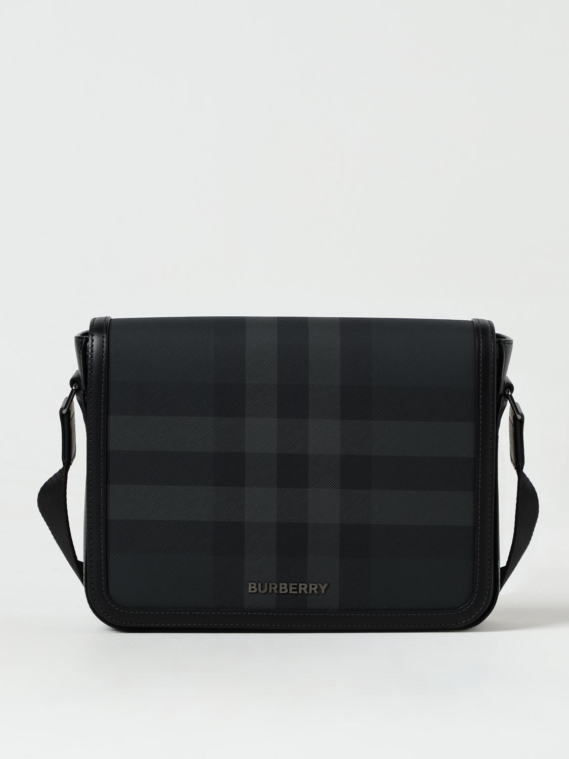 BURBERRY: Shoulder bag men - Black | Burberry shoulder bag 8072173 ...