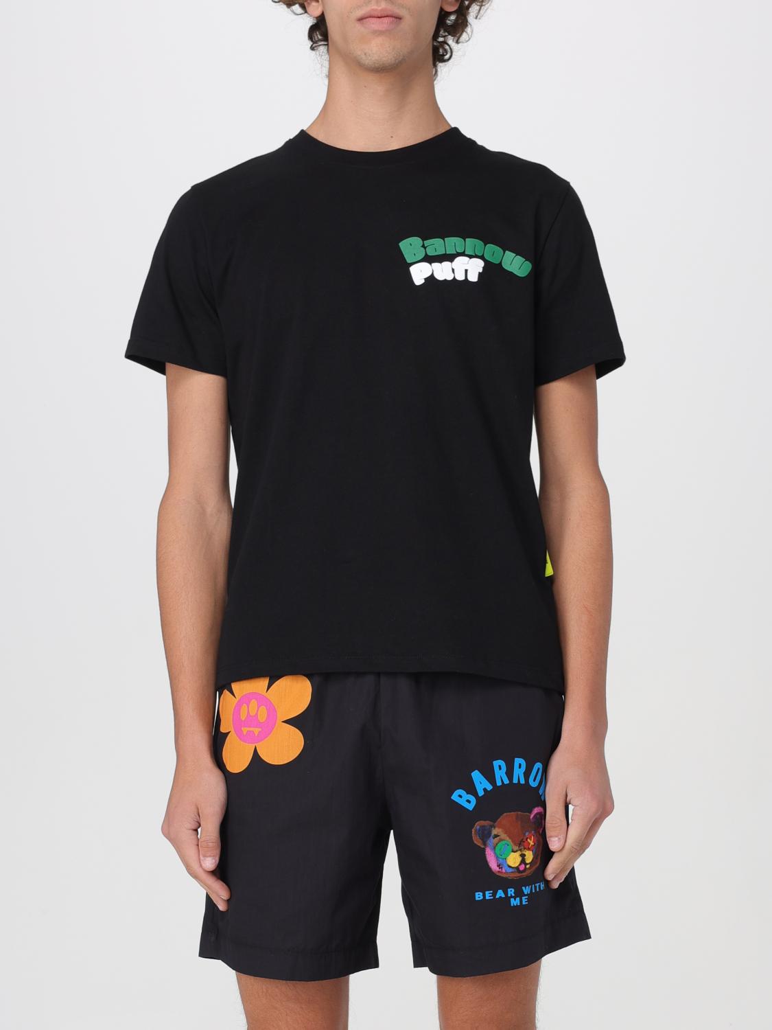 BARROW: T-shirt men - Black | Barrow t-shirt S4BWUATH125 online at ...