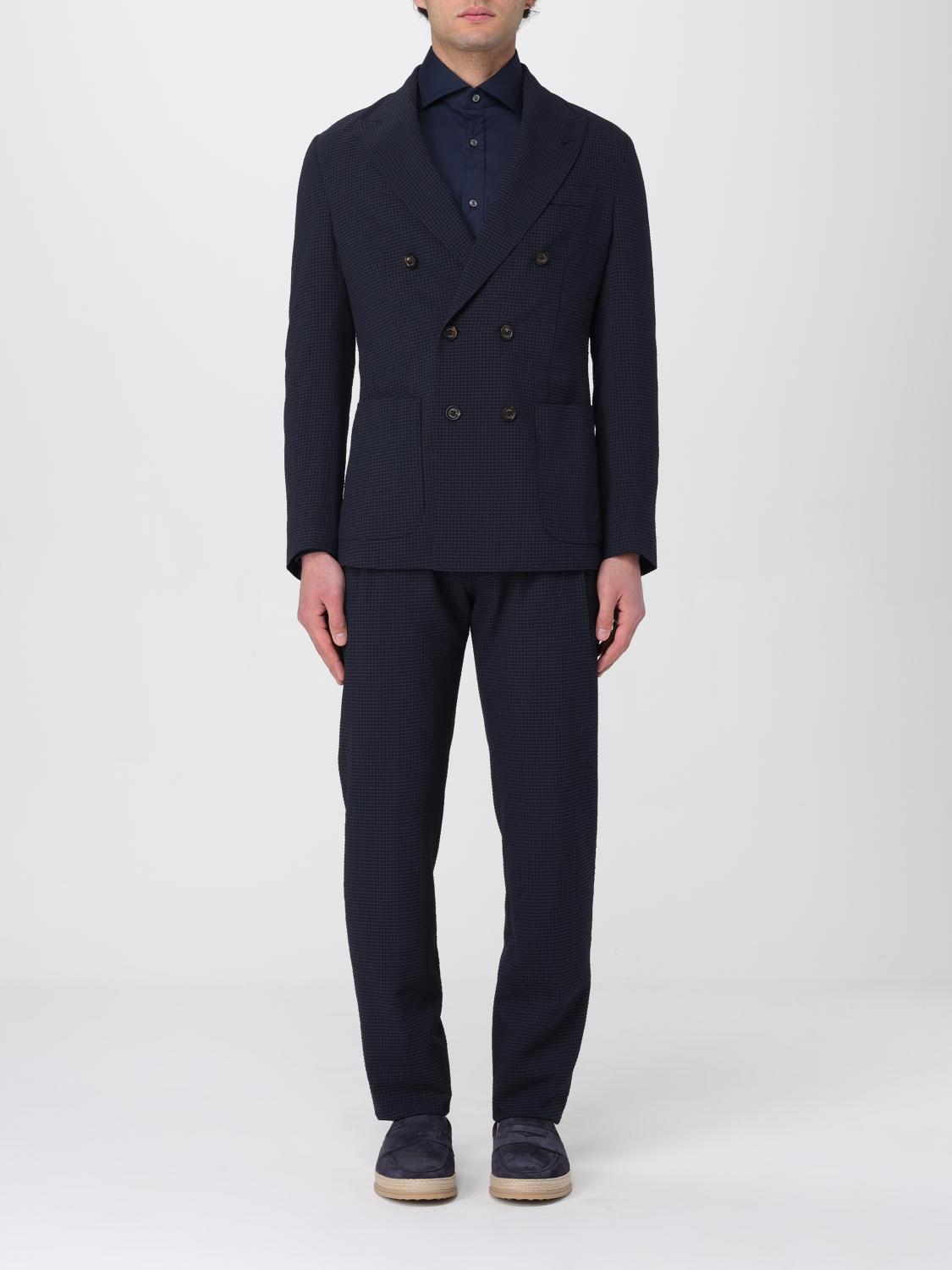ELEVENTY: Suit men - Blue | Eleventy suit I70ABUB01TES0I008 online at ...