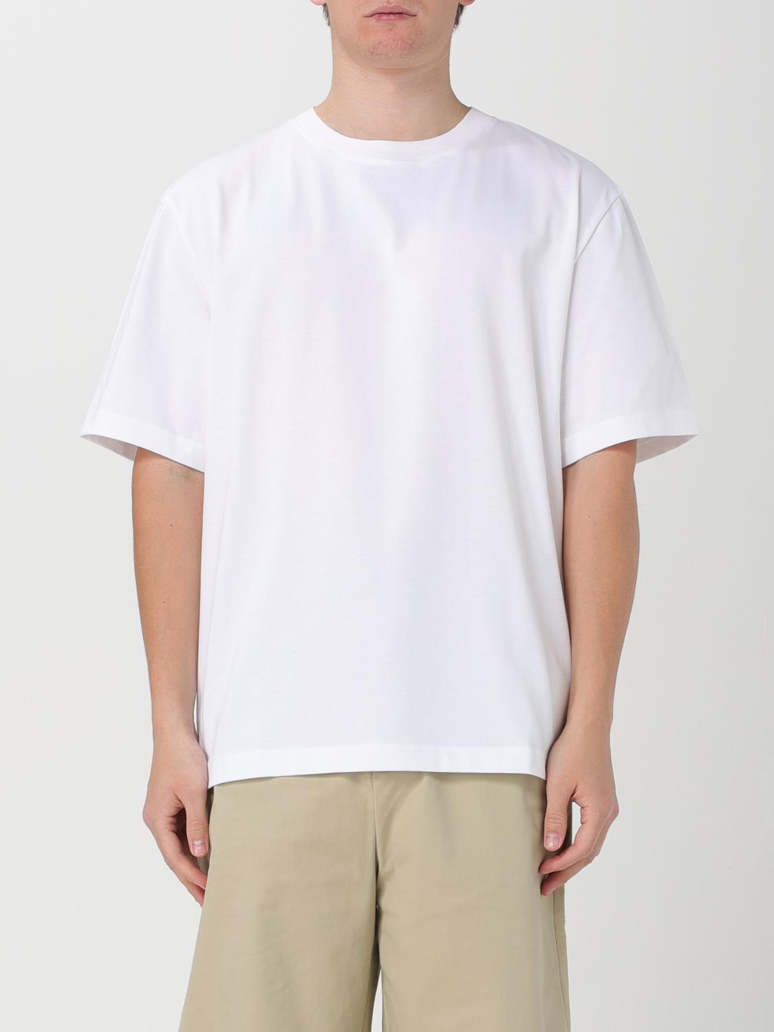 STUDIO NICHOLSON: T-shirt men - White | Studio Nicholson t-shirt LAYSNM ...