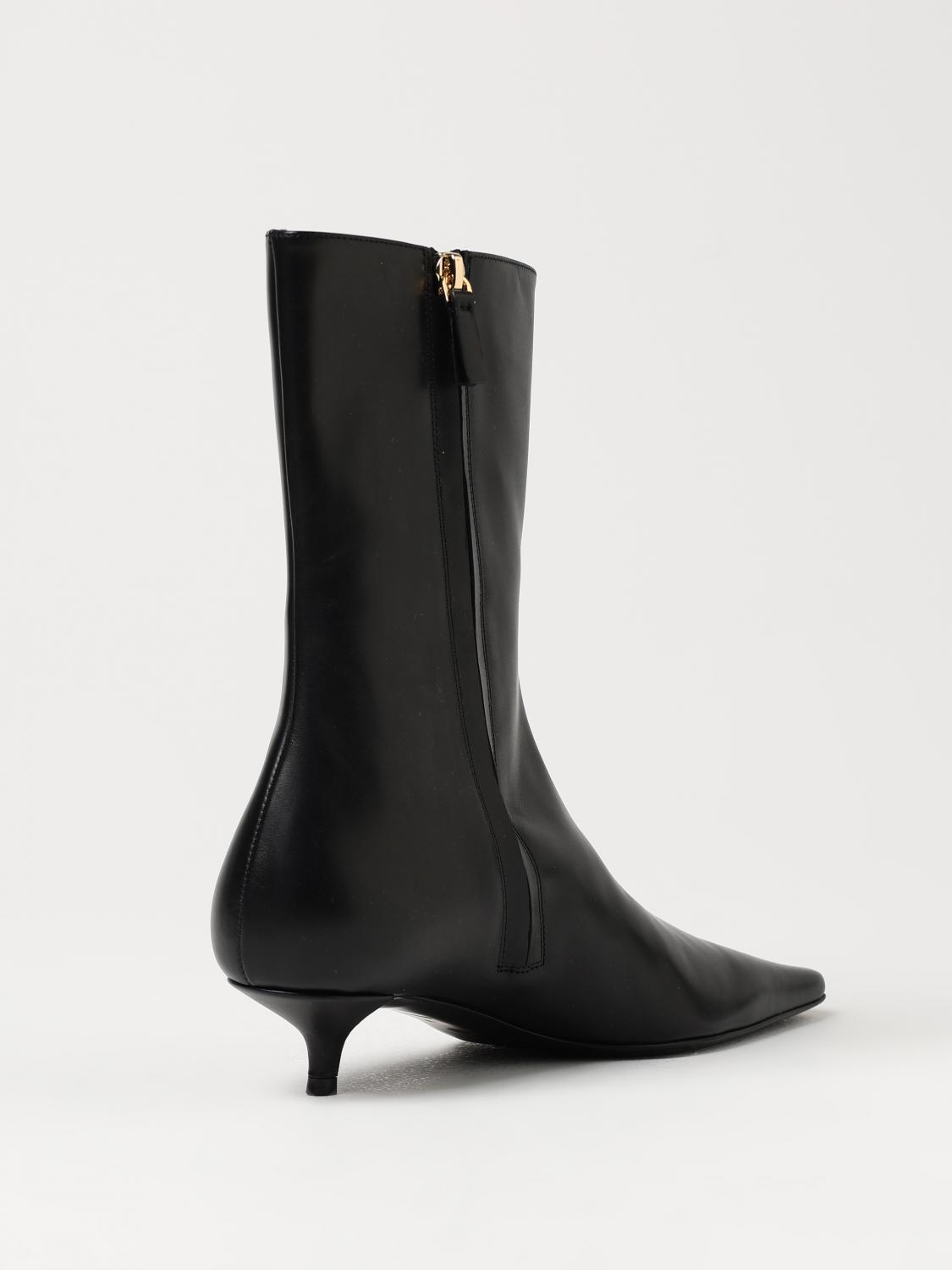 The Row Flat ankle boots woman - Black | F1423VBC60 | GIGLIO.COM