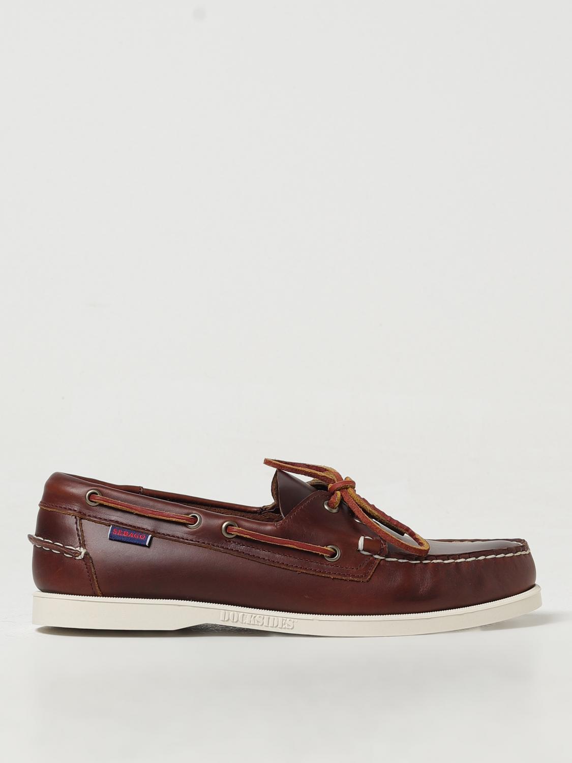 SEBAGO: Loafers men - Brown | Sebago loafers 70000G0 online at GIGLIO.COM