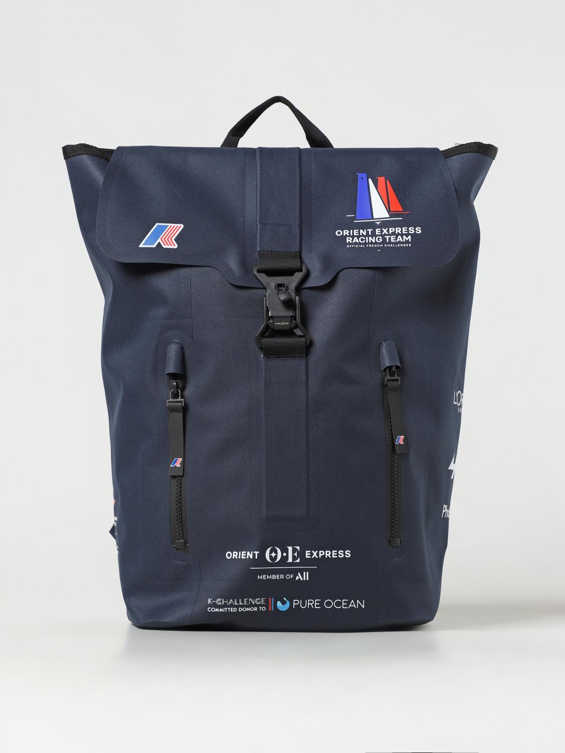 K-WAY: Backpack men - Navy | K-Way backpack K1122IW online at GIGLIO.COM