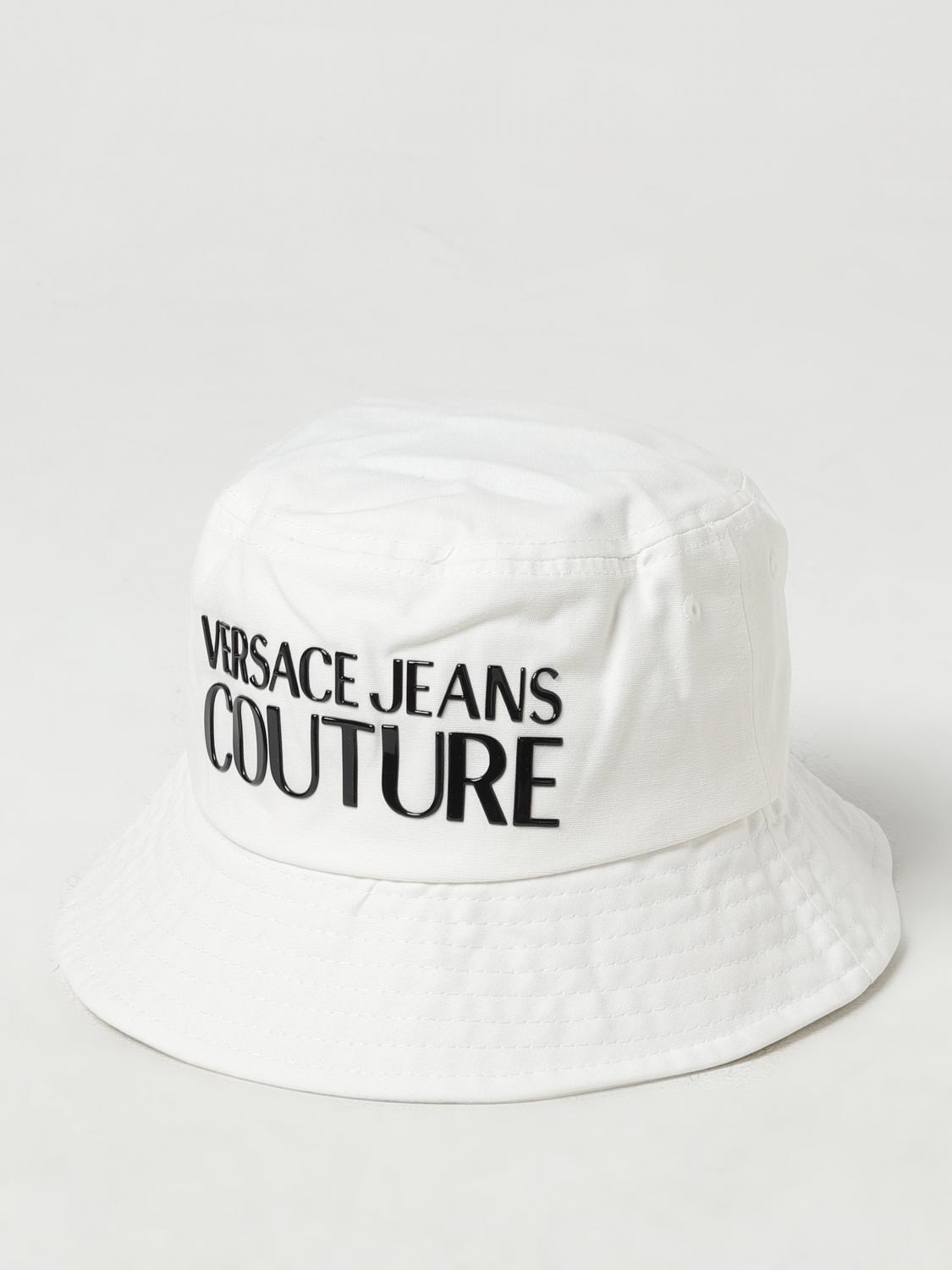 VERSACE JEANS COUTURE: Hat men - White | Versace Jeans Couture hat ...