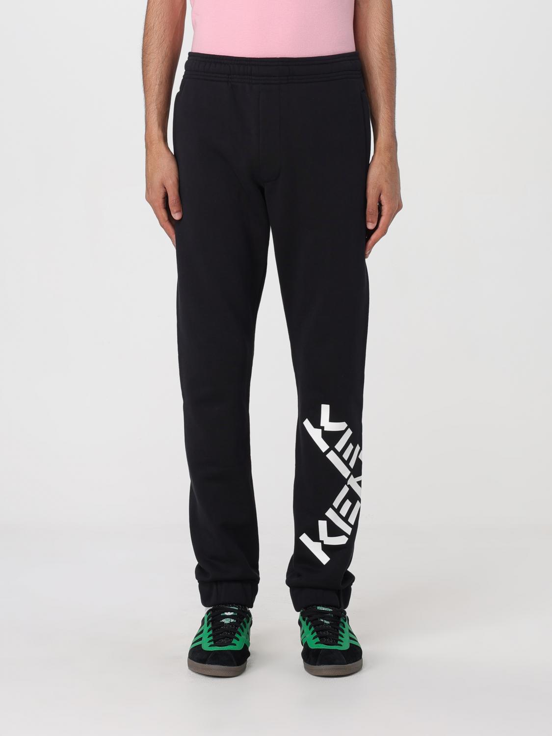 KENZO: Pants men - Black | Kenzo pants FA65PA7124MS online at GIGLIO.COM