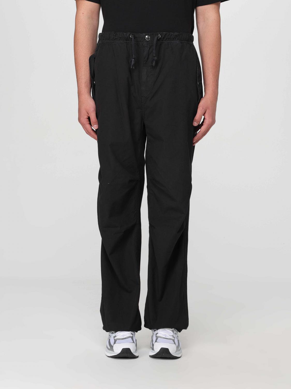 AMISH: Pants men - Black | Amish pants AMU067P416C0 online at GIGLIO.COM