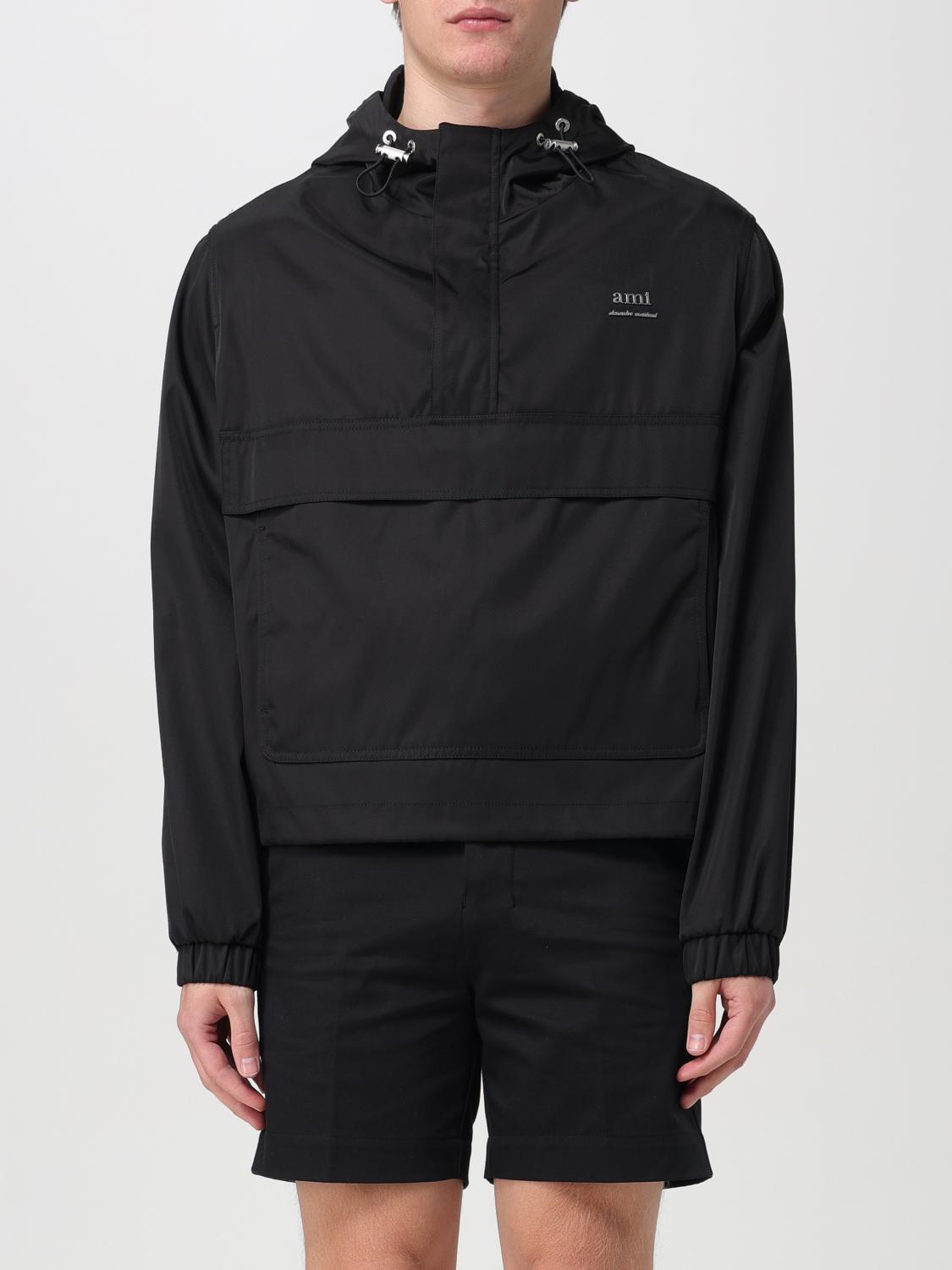 AMI PARIS: Blazer men - Black | Ami Paris jacket UJK101PA0007 online at ...