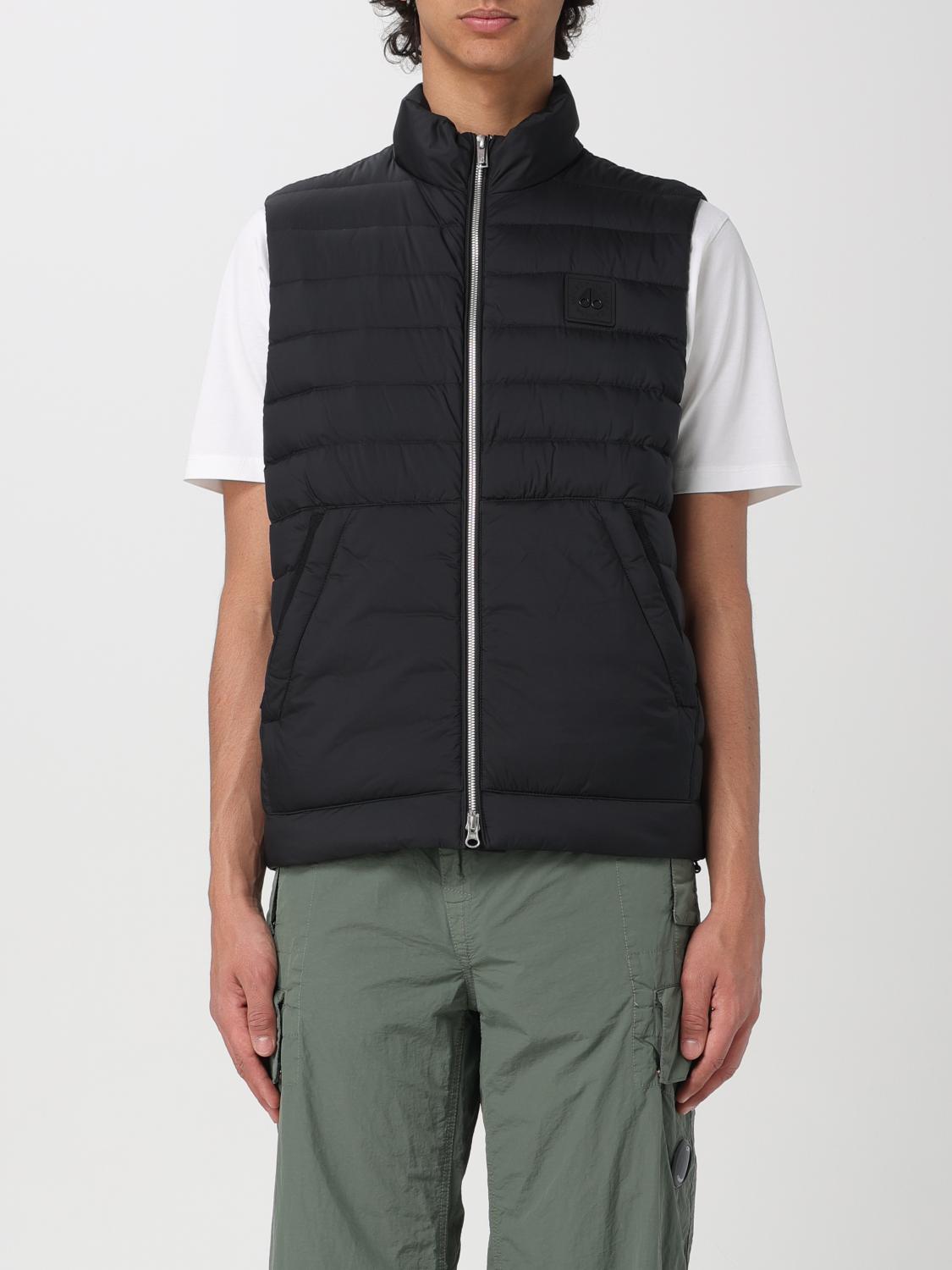 MOOSE KNUCKLES: Coat men - Black | Moose Knuckles suit vest M14MV450 ...