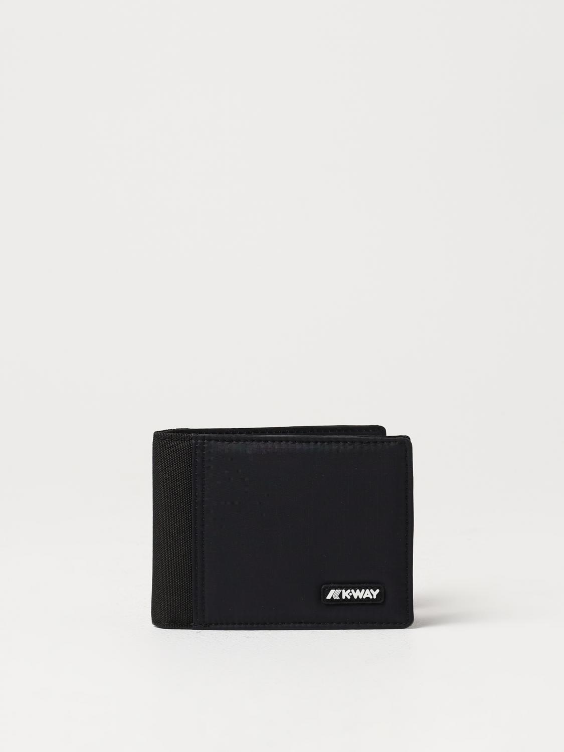 K-WAY: Wallet men - Black | K-Way wallet K6116JW online at GIGLIO.COM