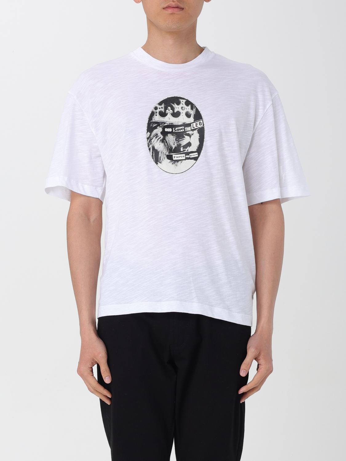 NEIL BARRETT: T-shirt men - Lavender | Neil Barrett t-shirt ...