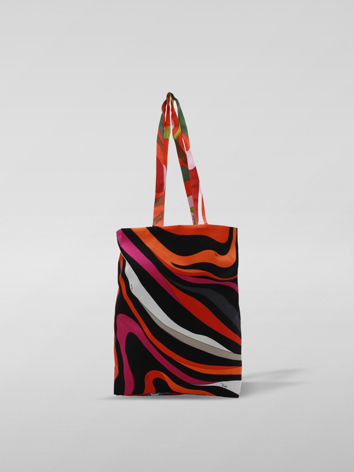 PUCCI: Shoulder bag woman - Multicolor | Pucci tote bag 4HBC724H041 ...