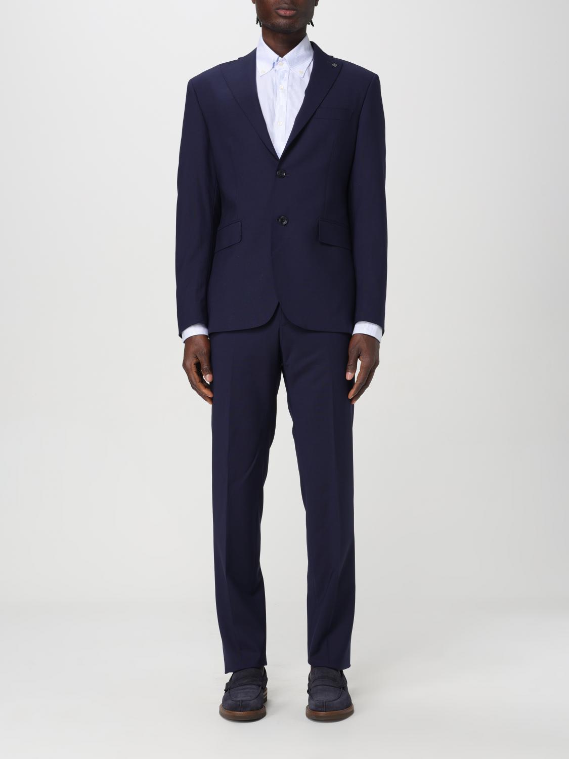 TAGLIATORE: Suit men - Black | Tagliatore suit 2FNA22B01550034 online ...