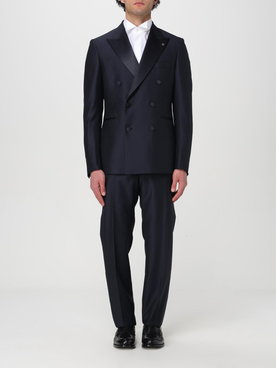 TAGLIATORE: Suit men - Black | Tagliatore suit SFBR10A01060007 online ...